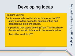Updating Ict Schemes 4 Strands Of Ict | PPT