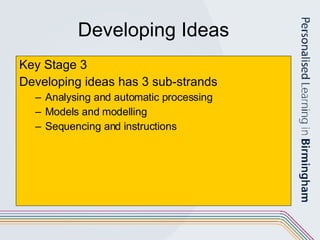 Updating Ict Schemes 4 Strands Of Ict | PPT