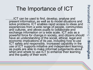 Updating Ict Schemes 4 Strands Of Ict | PPT