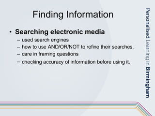 Updating Ict Schemes 4 Strands Of Ict | PPT