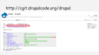 Updating drupal core in a git way | PPT