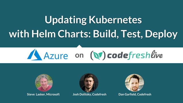 Updating Kubernetes With Helm Charts Build Test Deploy With Codefresh And Azure Ppt