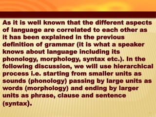 Updating lecture 1 introduction to syntax | PDF | Ear, Nose and Throat Conditions | Diseases and ...