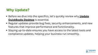 Expert Tips for a Seamless QuickBooks Desktop Update | PPT