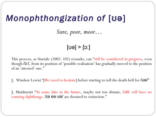 Updating the model accent - Pronuncing Dictionaries in the 21st century ...