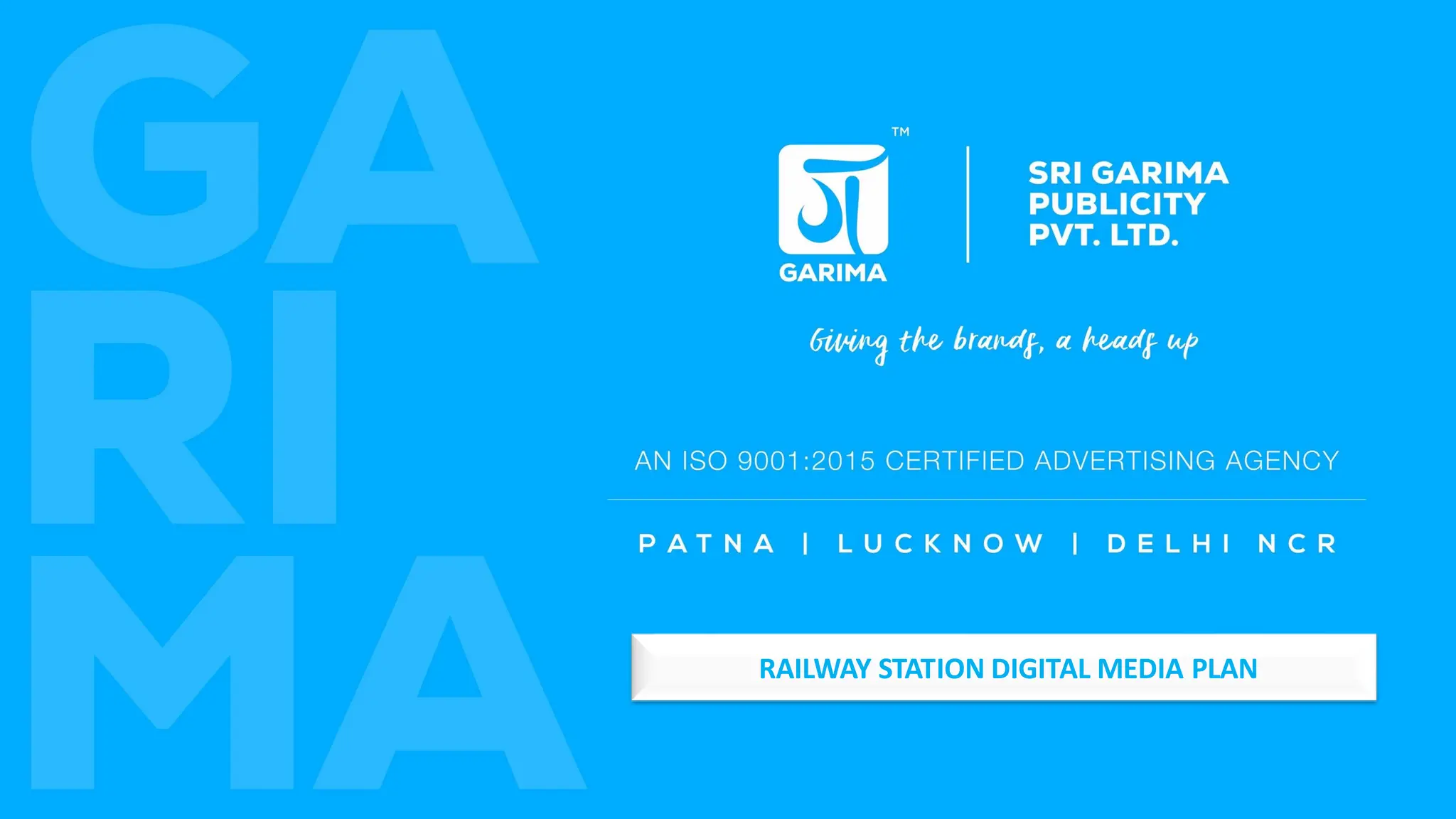 UP Digital OOH Media Plan - Sri Garima Publicity Private Limited | PDF
