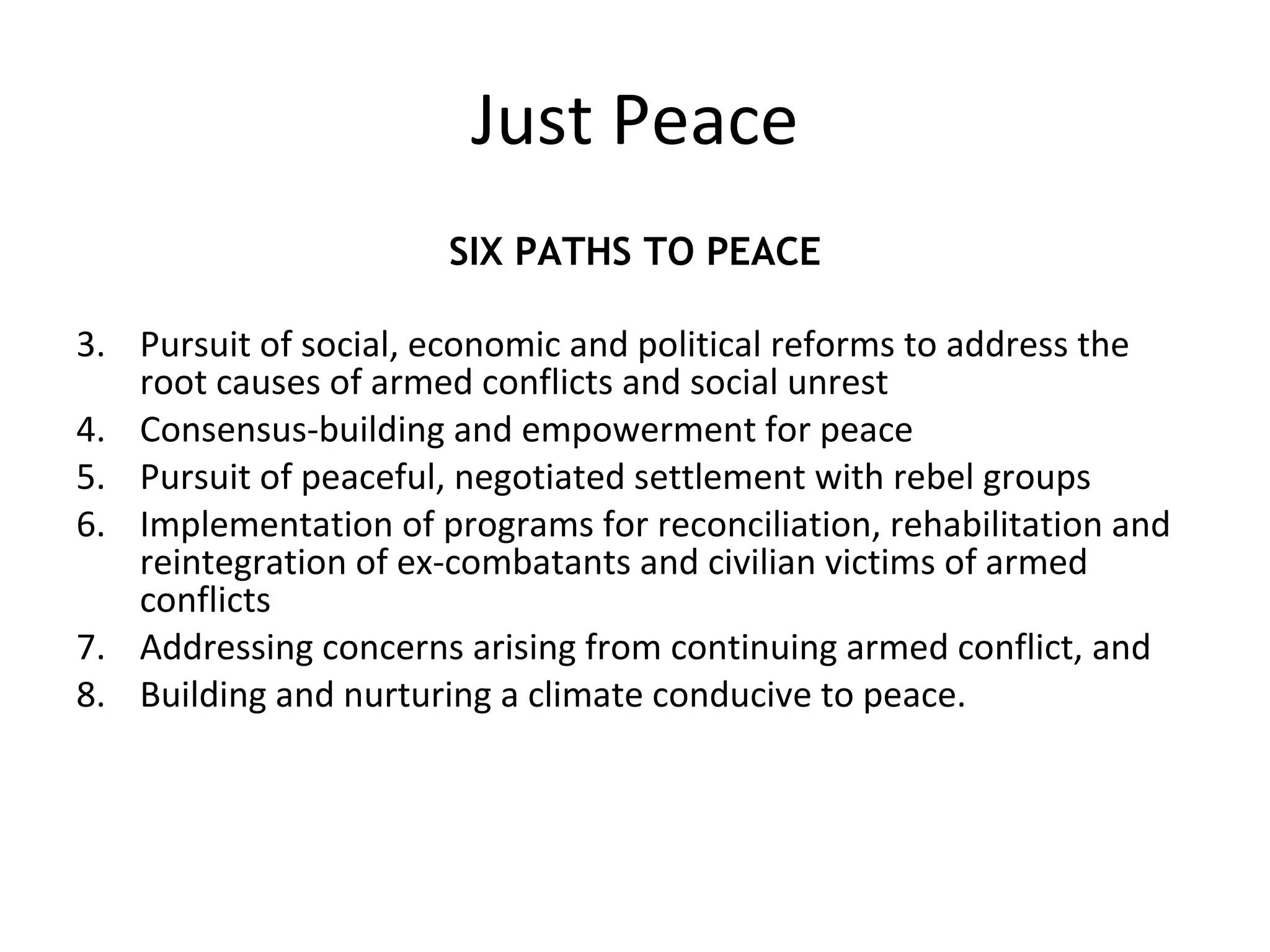 U peace presentation peacebuilding_slideshare | PPT
