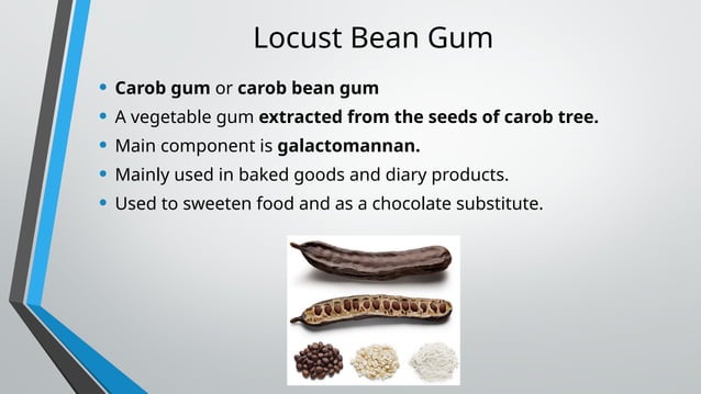 PECTIC SUBSTANCES, PECTIN AND FOOD GUMS | PPT