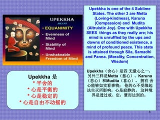 Upekkha (Equanimity) - Reflections (Eng & Chi).ppt