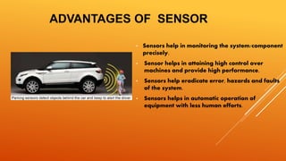 SENSORS IN AUTOMOBILES | PPTX