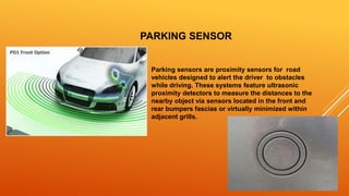 SENSORS IN AUTOMOBILES | PPTX