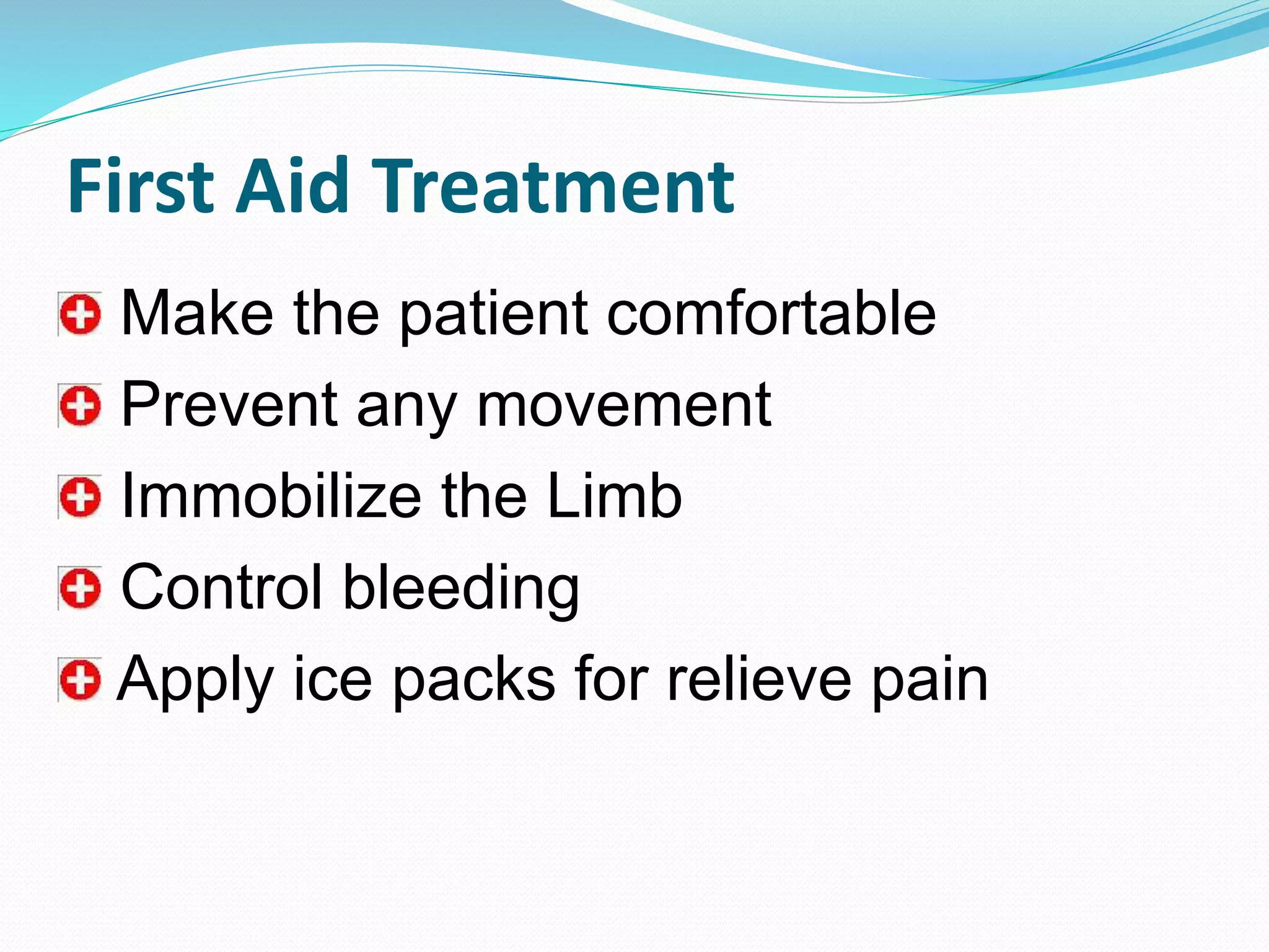 First Aid Management of Fracture | PPTX