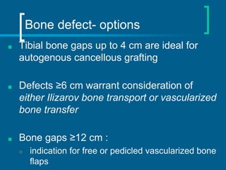 Uper n middle third leg defects | PPTX