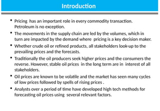 UPES19 - Pricing of Petroleum oil and gas.pptx