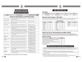UPES information bulletin | PDF