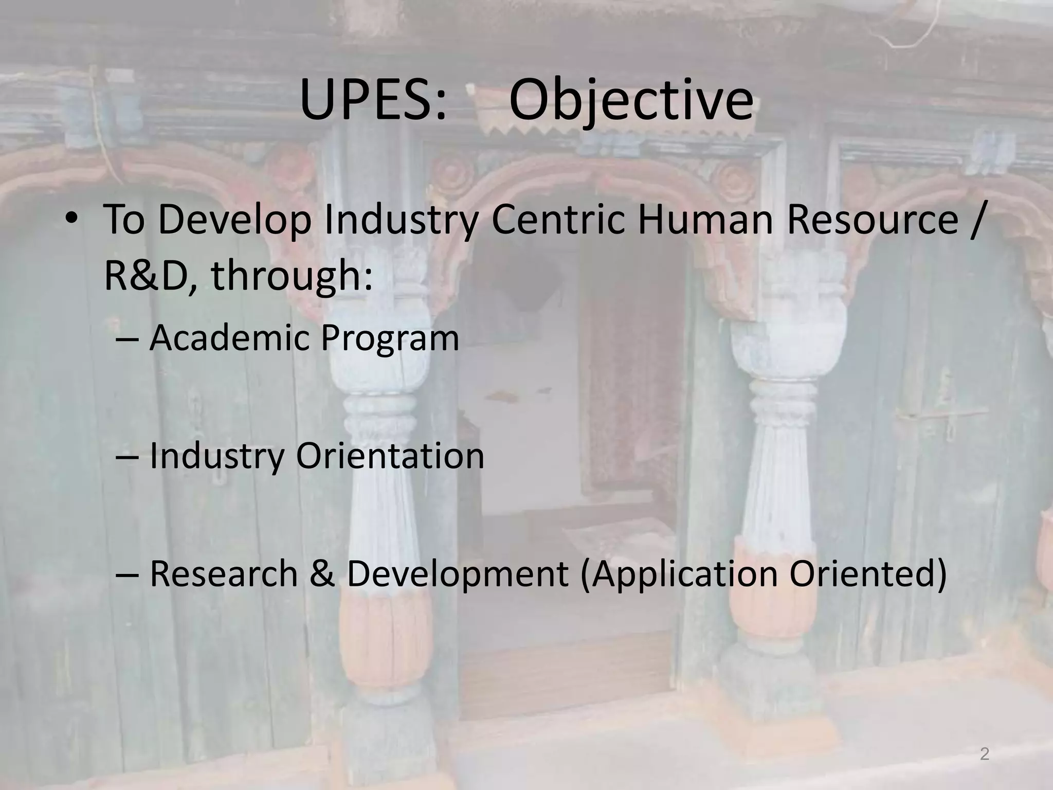 Upes presentation | PPTX