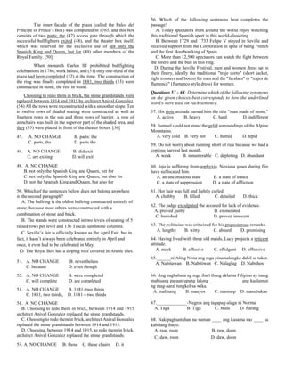 UPCAT Practice Examination | PDF