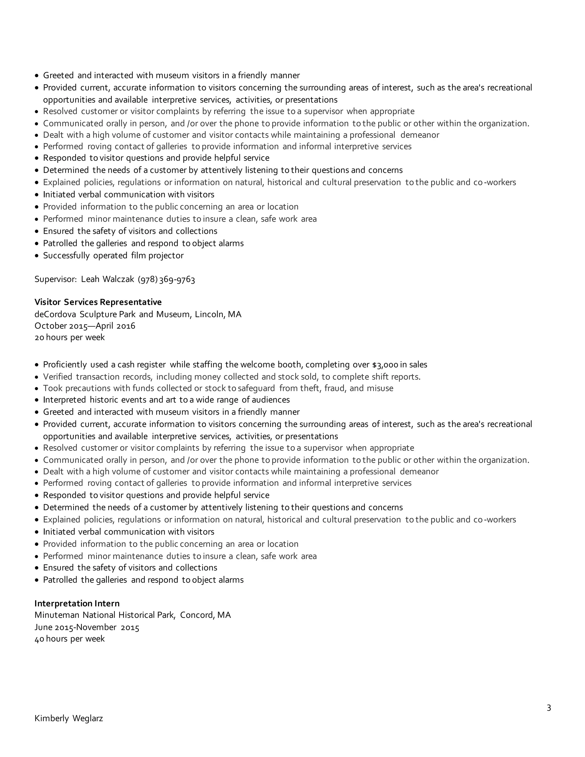 Long Form Resume | DOCX | Hotels and Motels | Travel Type