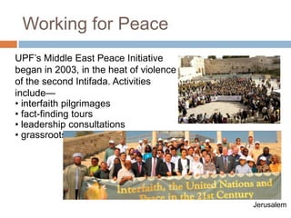 UPF Inter-Faith Peace-Building | PPTX