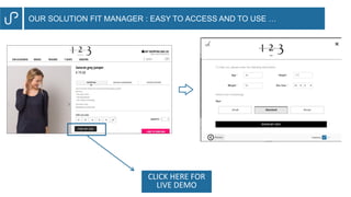 Upfit, The Smart Online Size Advice | PDF