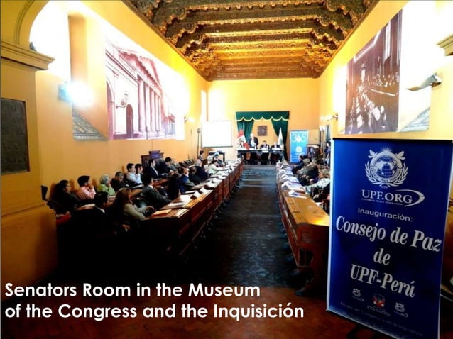 Upf peru human rights day and inauguration of peace council | PPTX