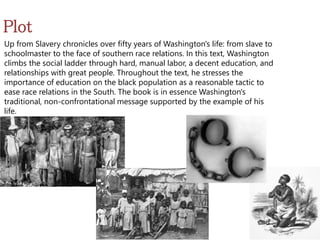 Up from slavery by Booker T Washing | PPTX | Crime & Harmful Acts to ...