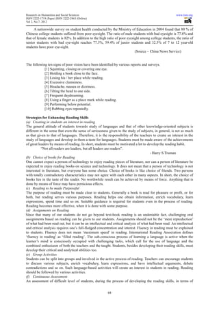 Upgradation of reading skill | PDF