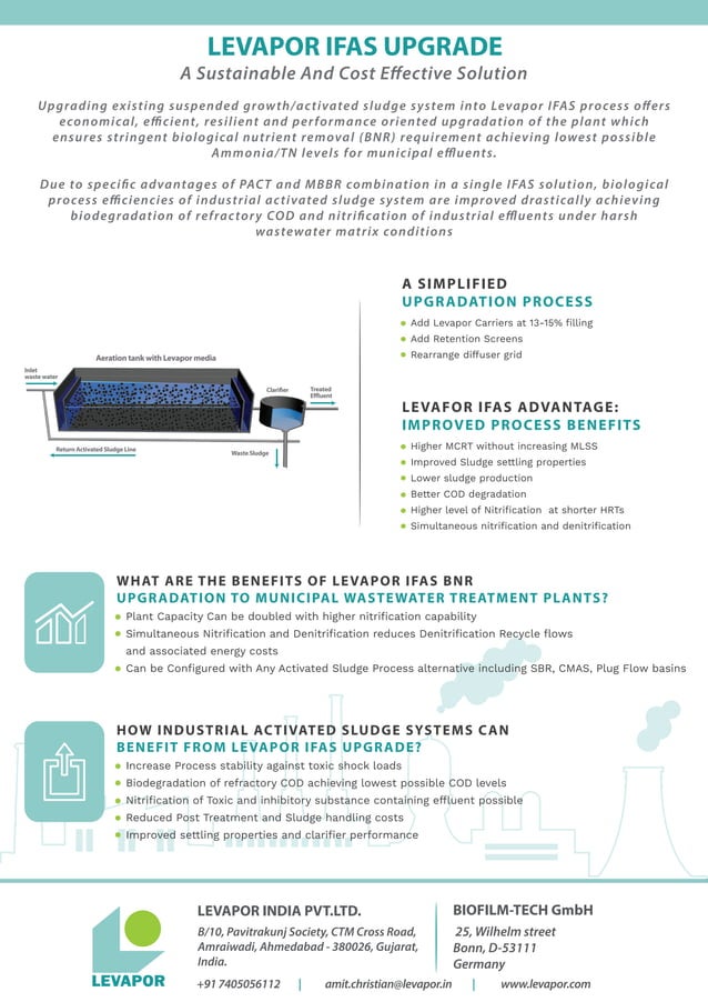 Upgradation of Existing STP/ETP Using Levapor Carriers | PDF
