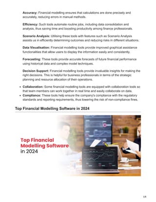 Best Financial Modelling Tools and Software in 2024 | PDF