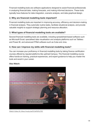 Best Financial Modelling Tools and Software in 2024 | PDF