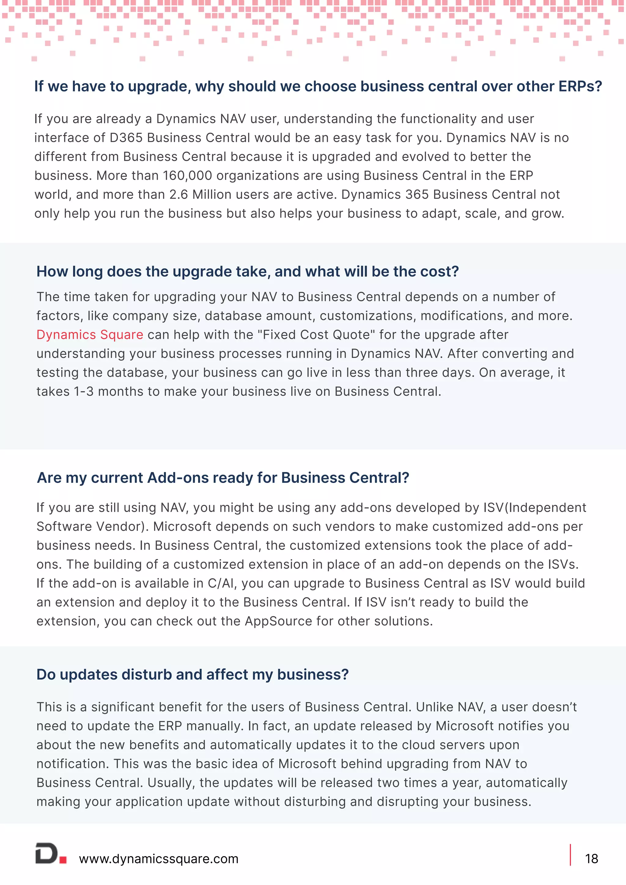 Why Should You Upgrade from Microsoft Dynamics NAV to Business Central ...