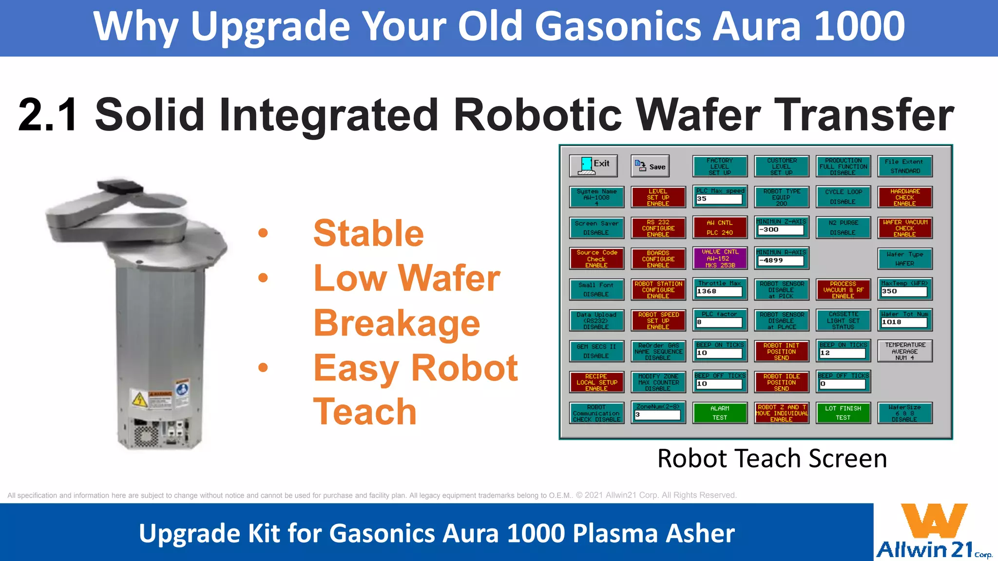 Upgrade kit for gasonics aura 1000 plasma asher | PPT