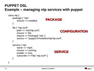 Satellite 6 - Pupet Introduction | PDF | Operating Systems | Computer Software and Applications