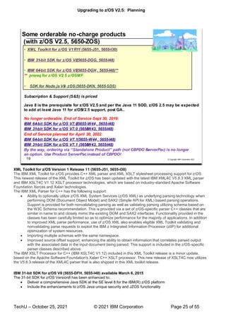 Upgrade to IBM z/OS V2.5 Planning | PDF