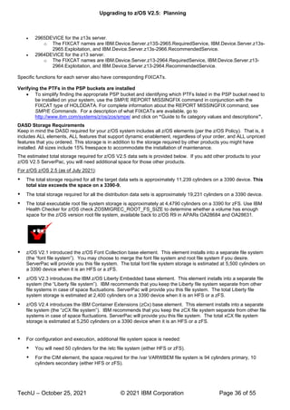 Upgrade to IBM z/OS V2.5 Planning | PDF
