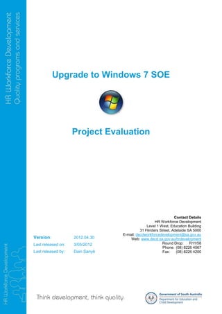Upgrade To Windows 7 Soe | PDF