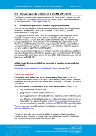 Upgrade To Windows 7 Soe | PDF