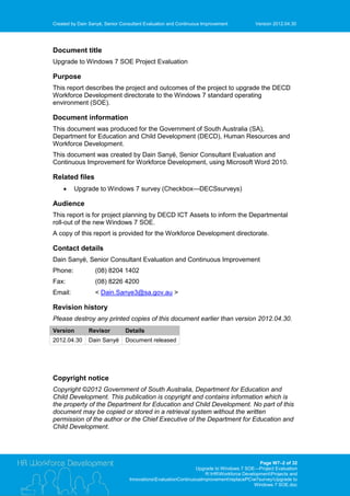 Upgrade To Windows 7 Soe | PDF