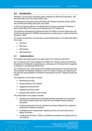 Upgrade To Windows 7 Soe | PDF