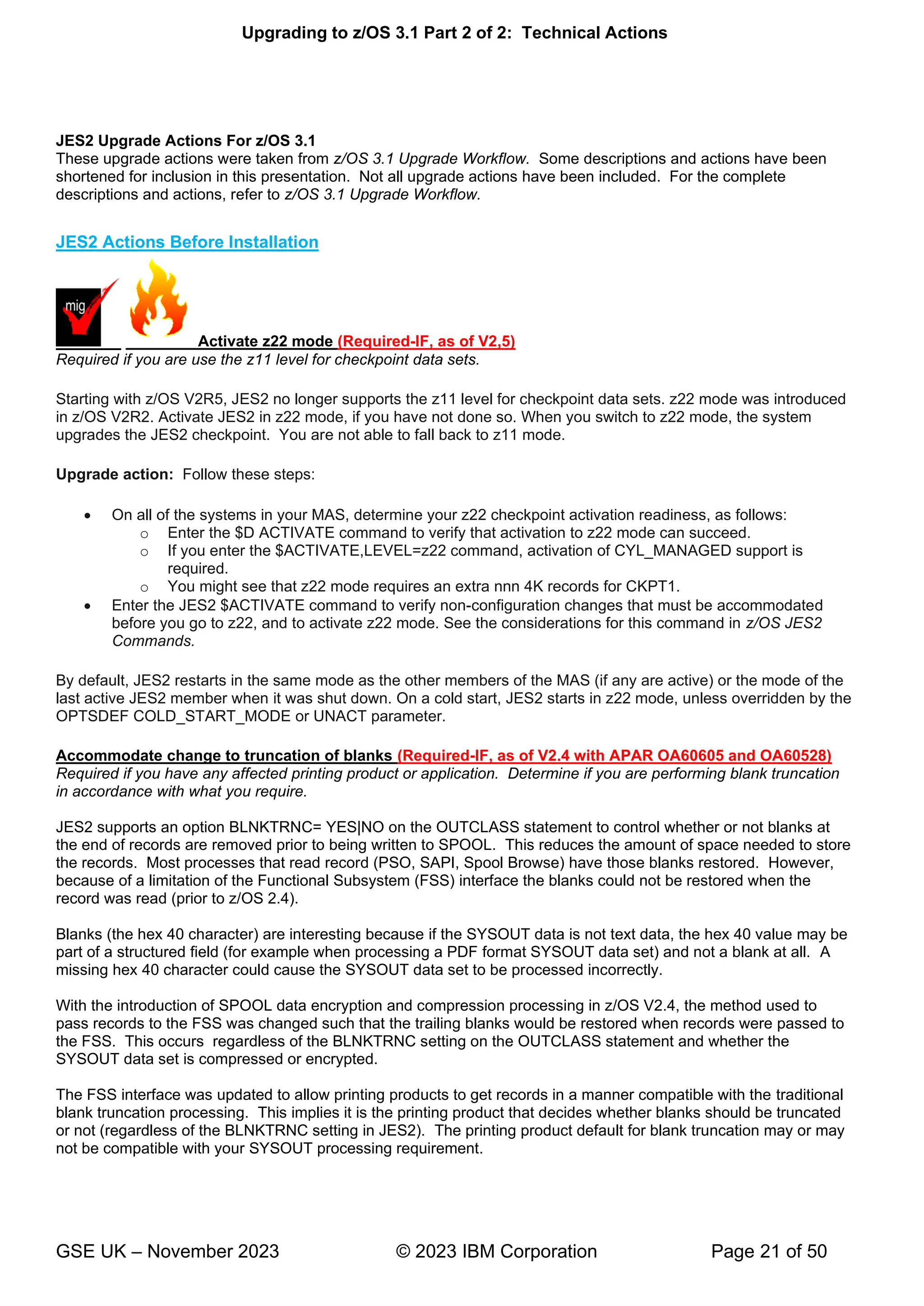 Upgrade to zOS 3.1 Tech Actions.pdf