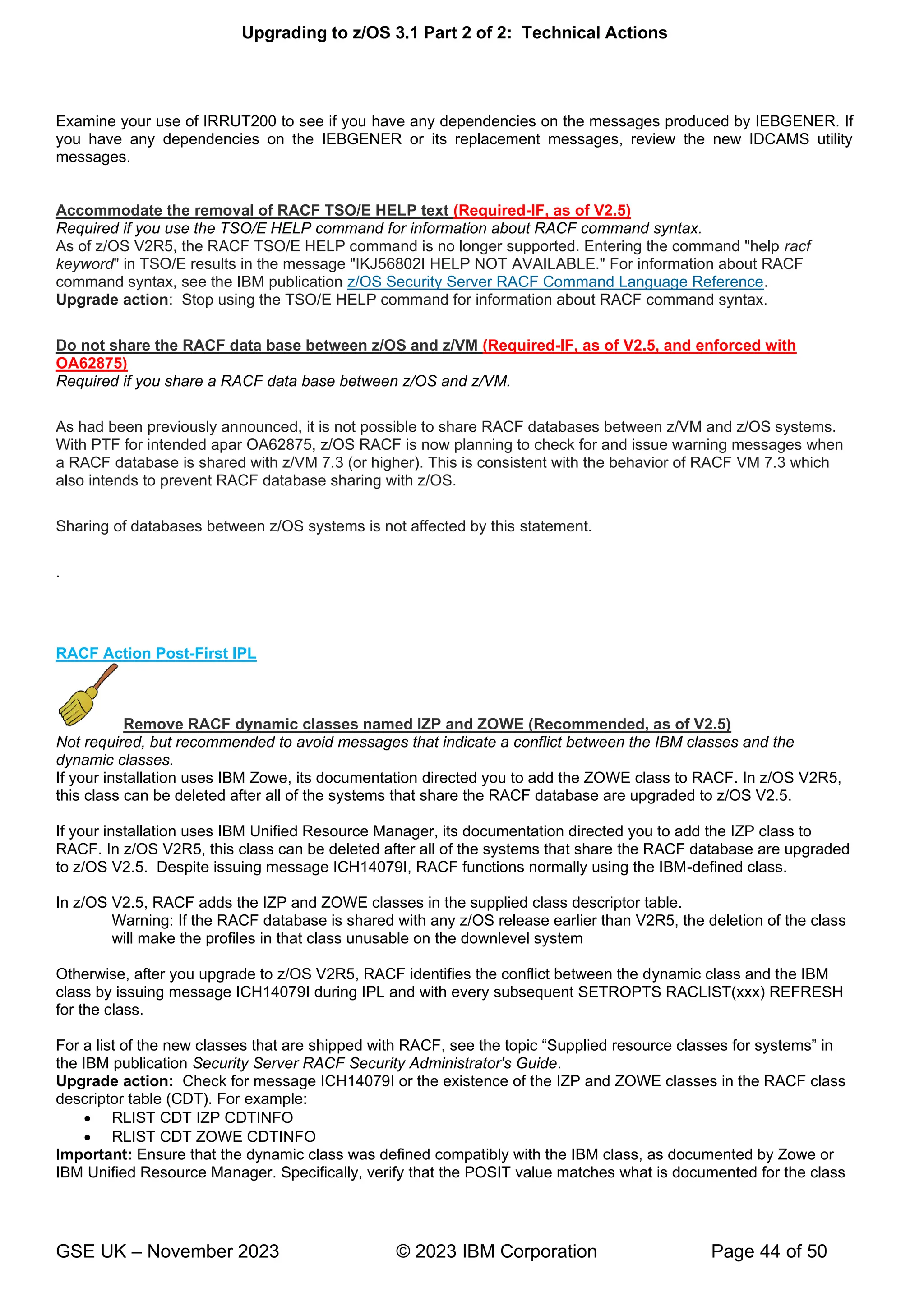 Upgrade to zOS 3.1 Tech Actions.pdf