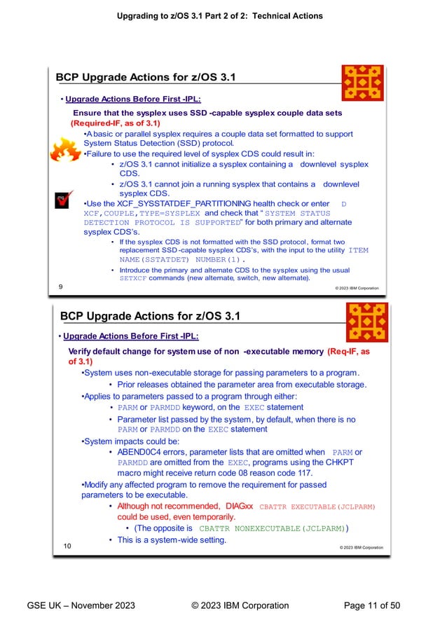Upgrade to zOS 3.1 Tech Actions.pdf
