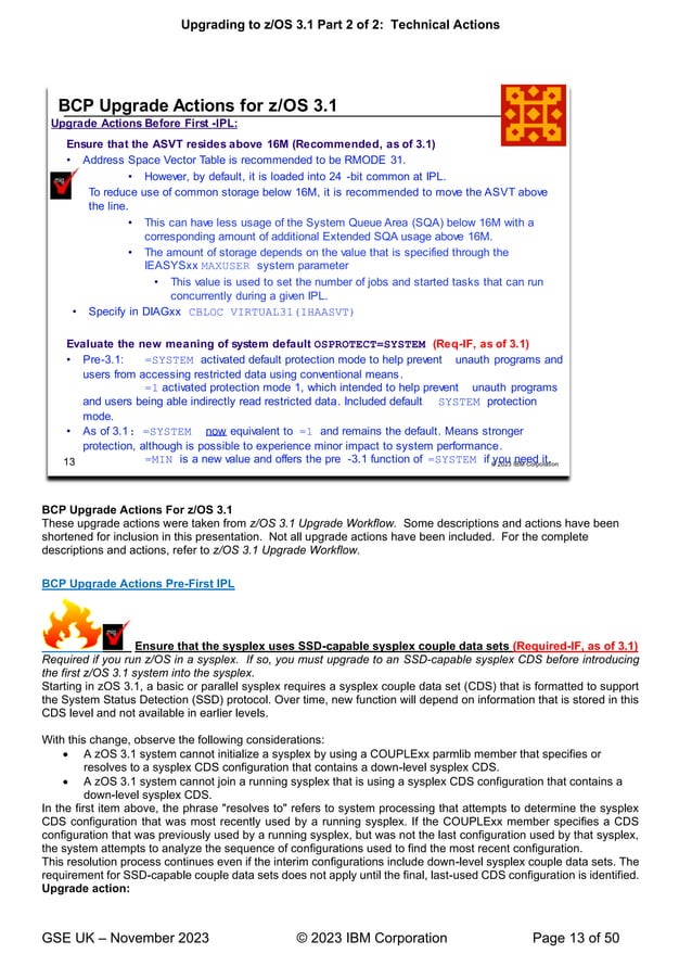 Upgrade to zOS 3.1 Tech Actions.pdf