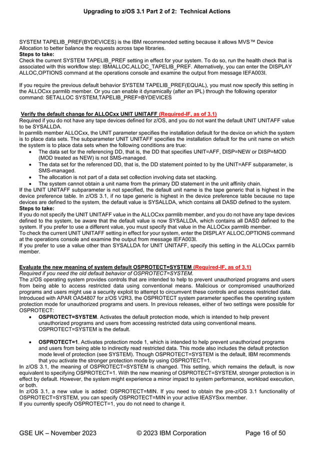 Upgrade to zOS 3.1 Tech Actions.pdf