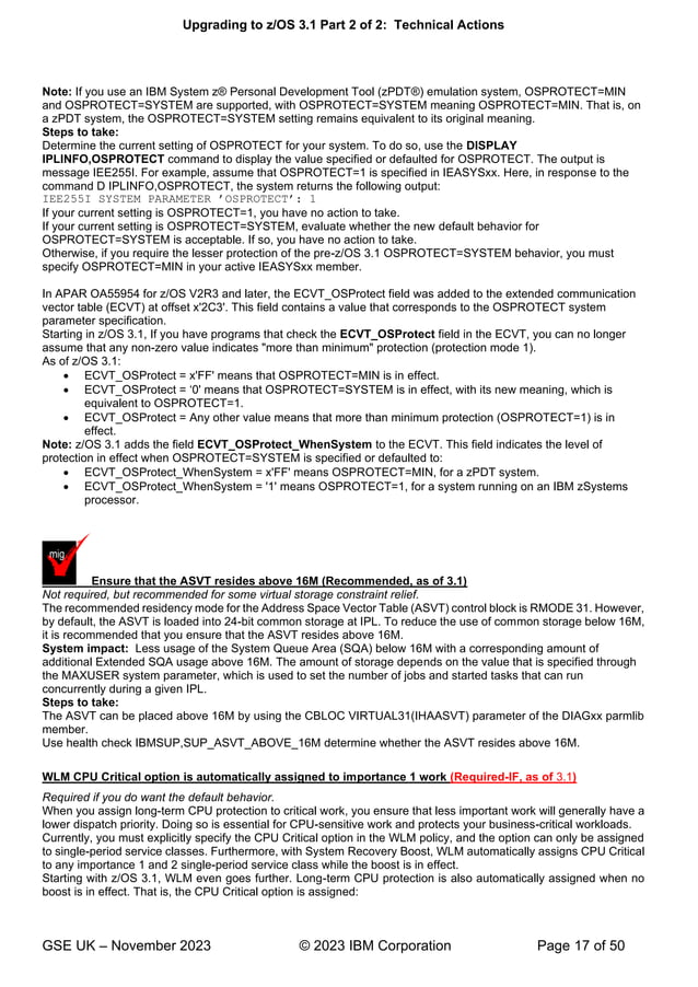 Upgrade to zOS 3.1 Tech Actions.pdf