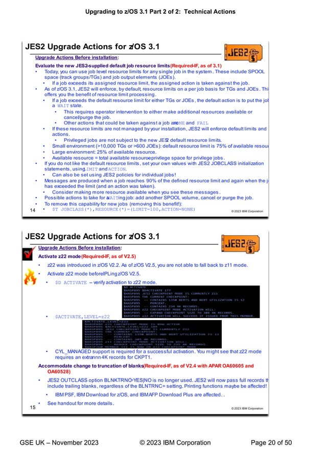 Upgrade to zOS 3.1 Tech Actions.pdf