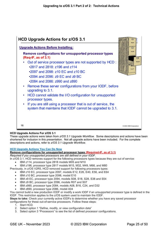 Upgrade to zOS 3.1 Tech Actions.pdf