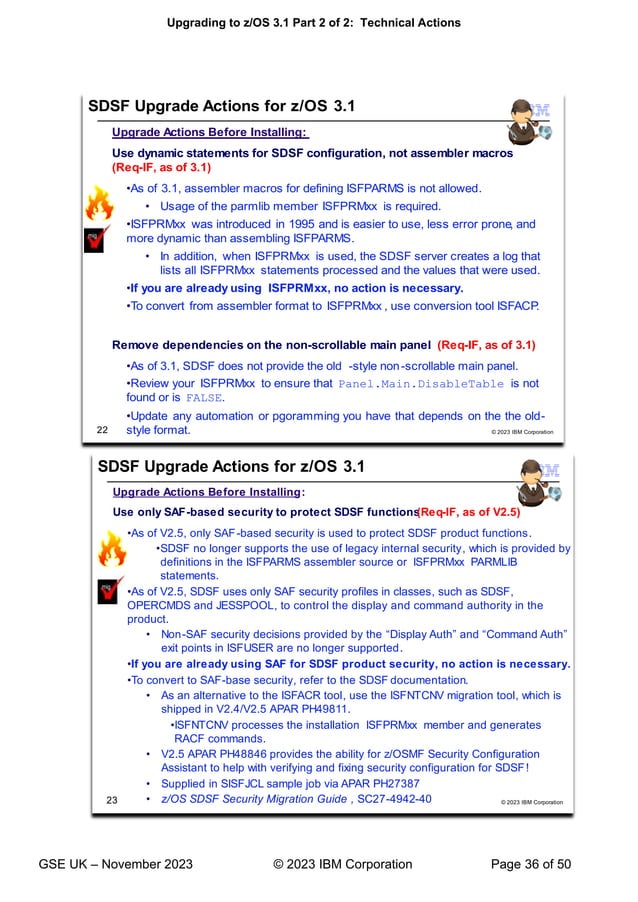 Upgrade to zOS 3.1 Tech Actions.pdf