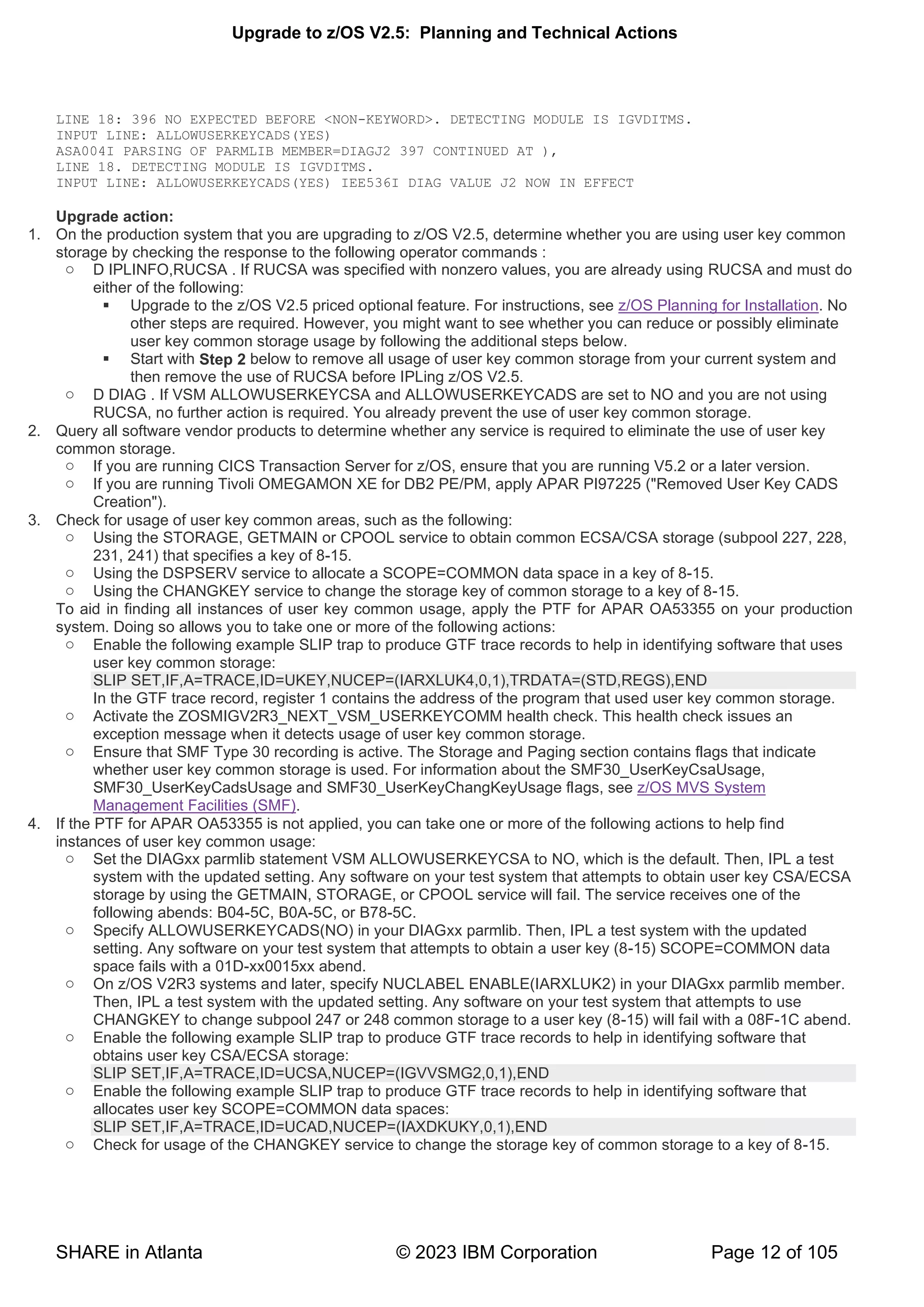 Upgrade to zOS V2.5 - Planning and Tech Actions.pdf