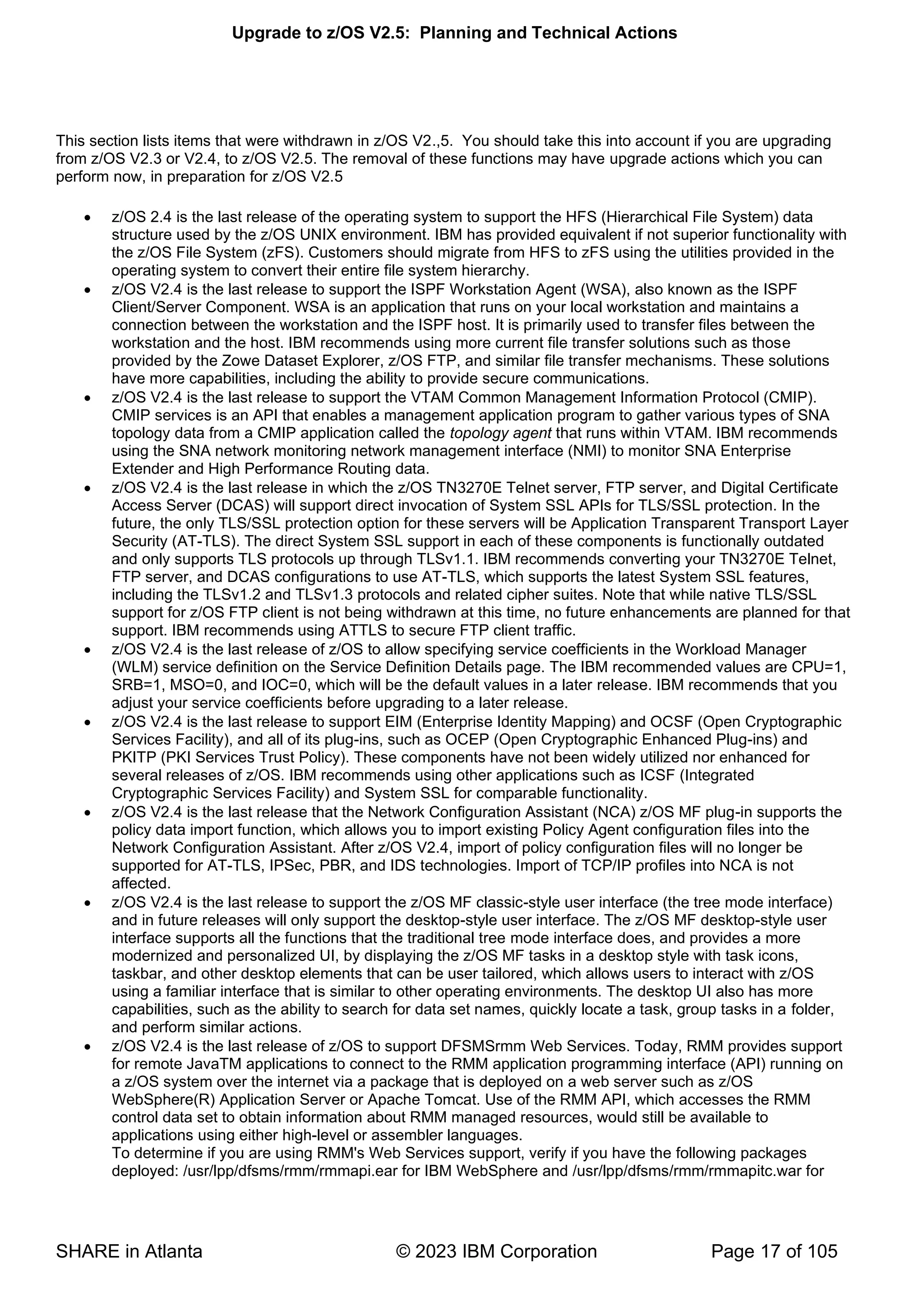 Upgrade to zOS V2.5 - Planning and Tech Actions.pdf